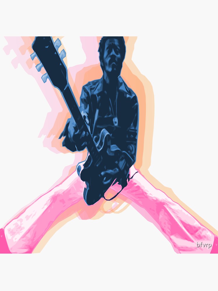 "Chuck Berry" Sticker for Sale by bfvrp | Redbubble