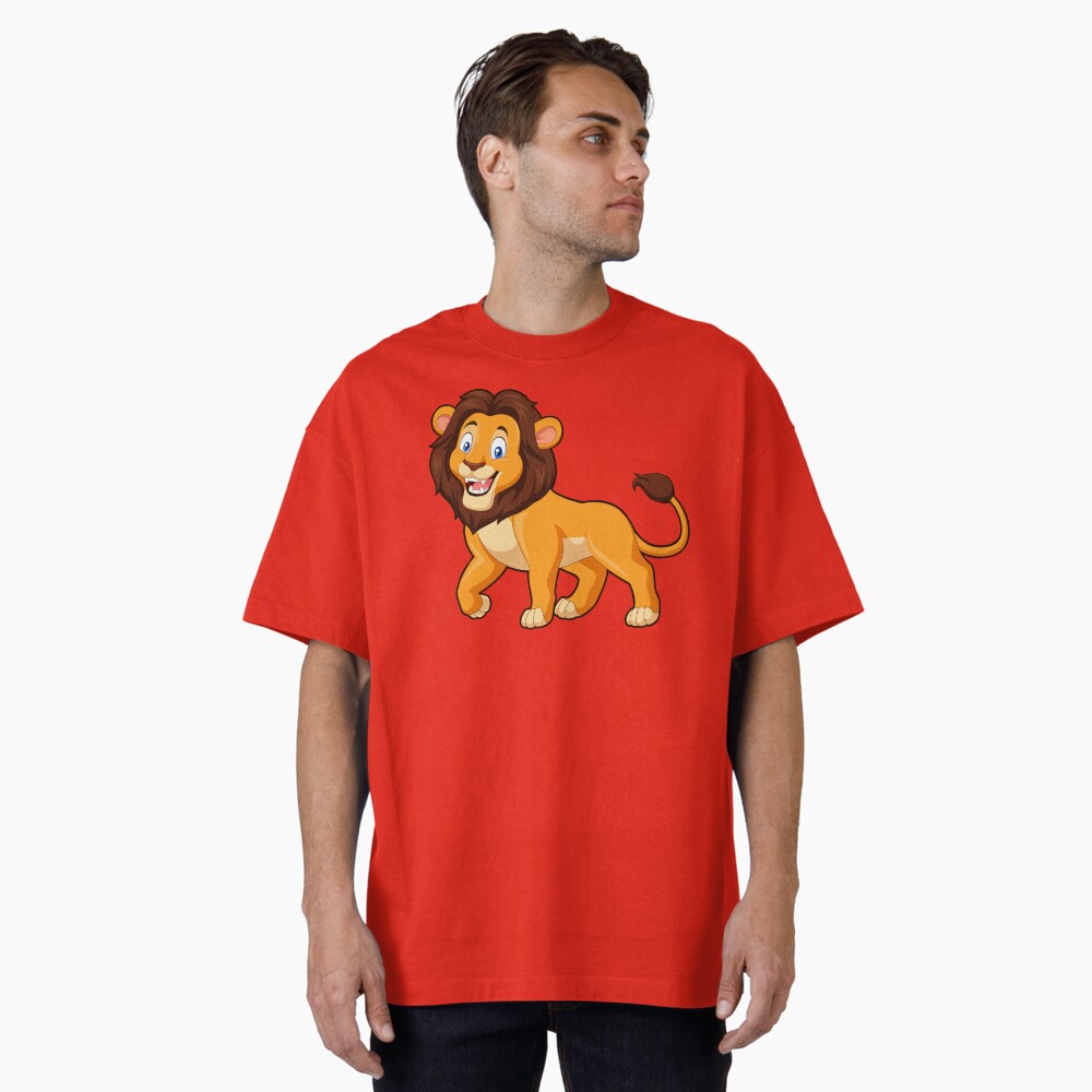 "Cute Cartoon Lion Prancing" Poster for Sale by animejones | Redbubble