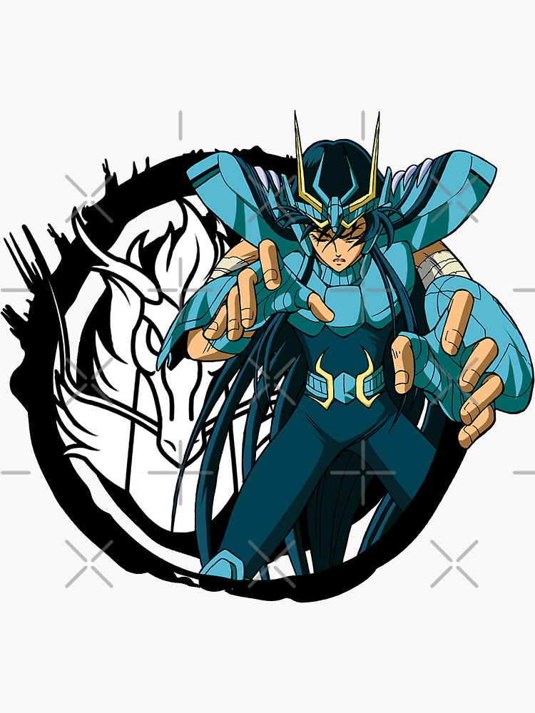 "dragon shiryu" Sticker for Sale by Deckard255 | Redbubble