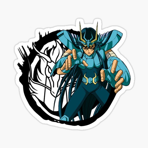 "dragon shiryu" Sticker for Sale by Deckard255 | Redbubble