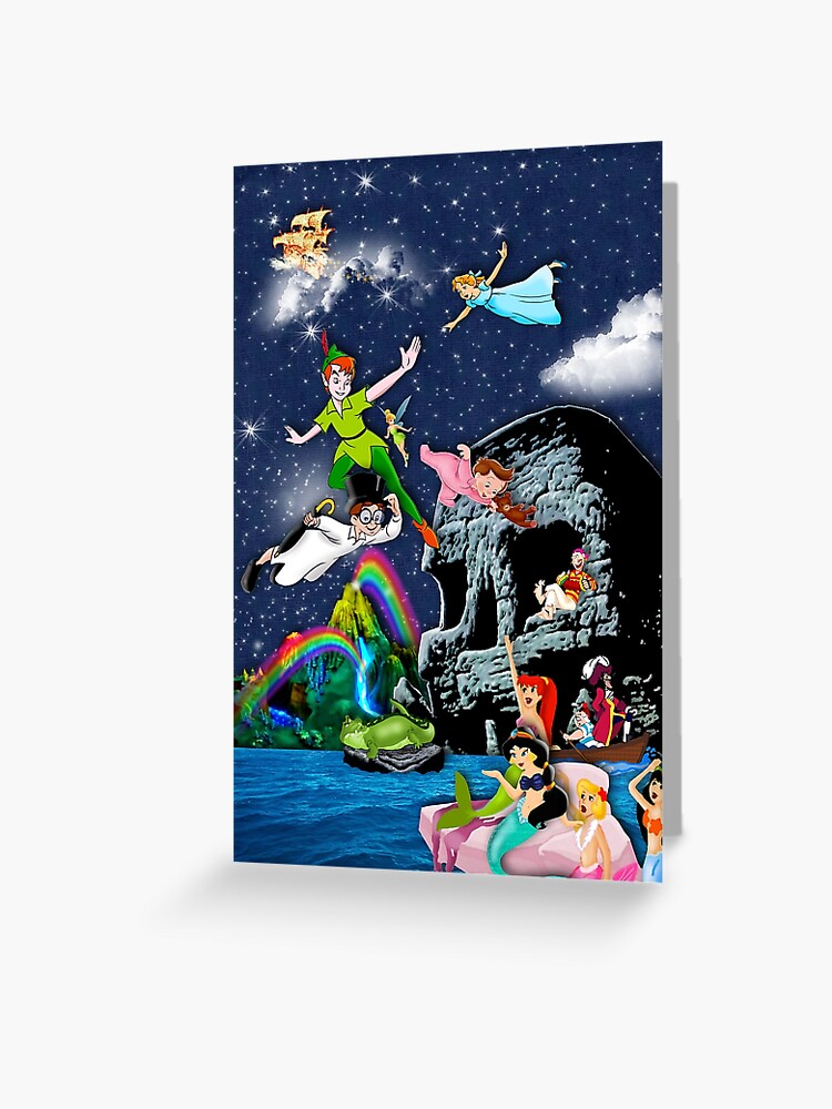"Peter Pan" Greeting Card by rosyscrap75 | Redbubble