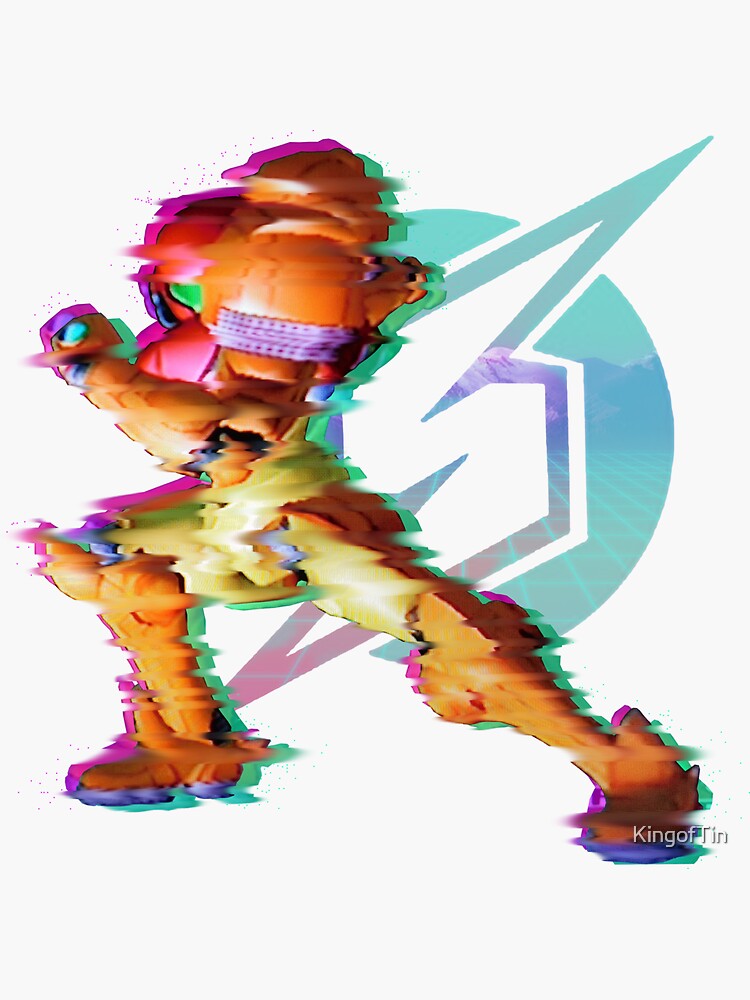 "Samus Aran" Sticker for Sale by KingofTin | Redbubble