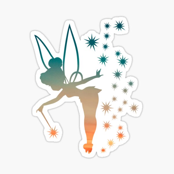 "Sunset Tinkerbell" Sticker for Sale by ijsw | Redbubble