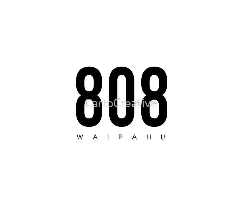 "Waipahu, HI - 808 Area Code design" by CartoCreative | Redbubble