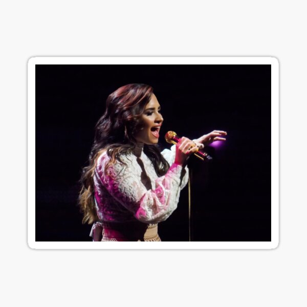 "demi lovato" Sticker by nicolemeilleur | Redbubble