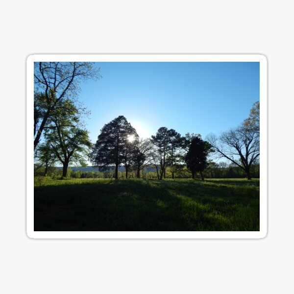 "Southern Meadow" Sticker by TrapperWeasel | Redbubble