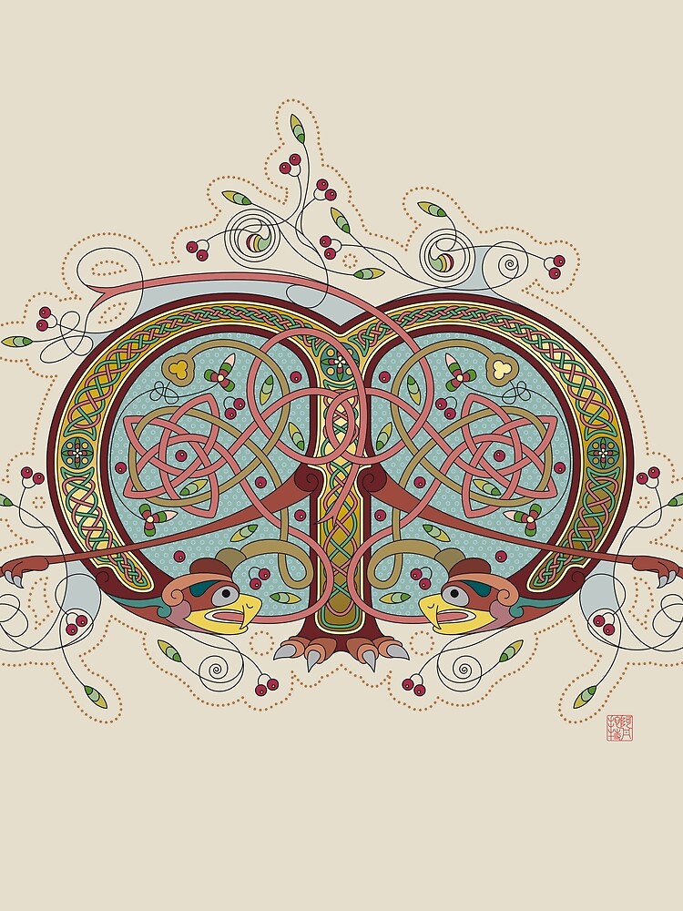 "Celtic Initial M" Scarf for Sale by Thoth-Adan | Redbubble