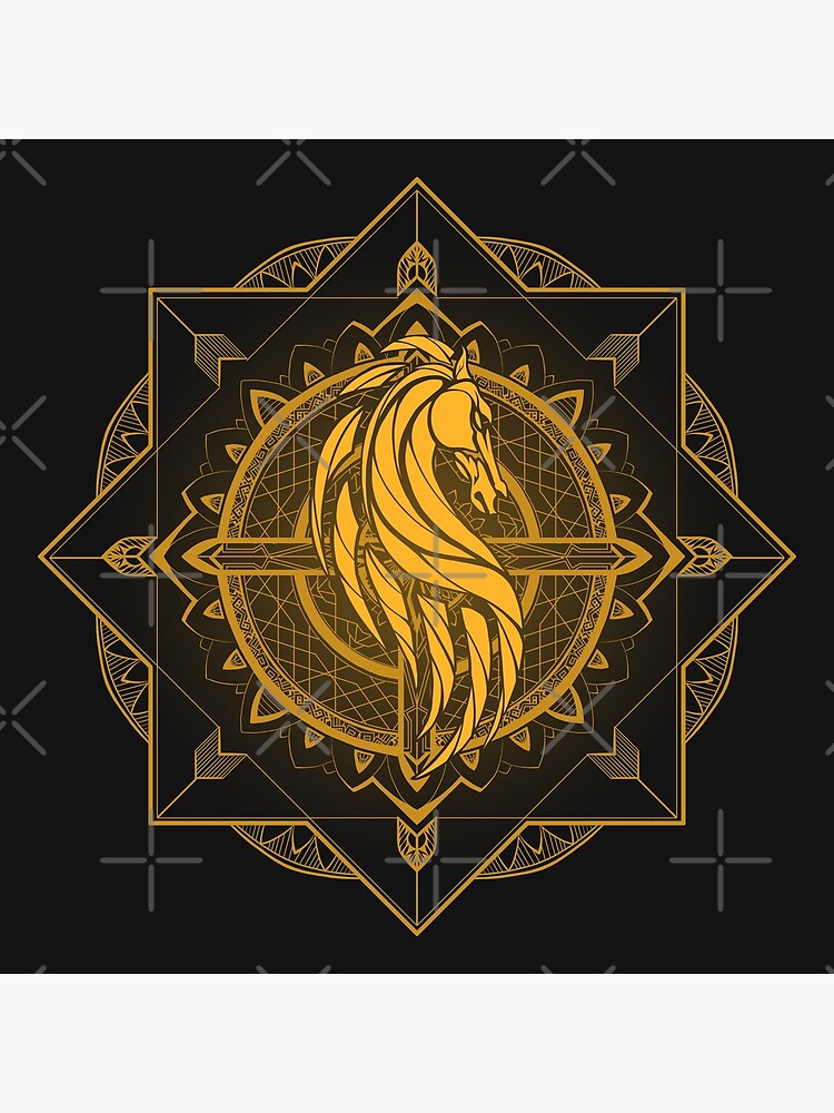 "Rider of Rohan" Metal Print for Sale by njonestees | Redbubble