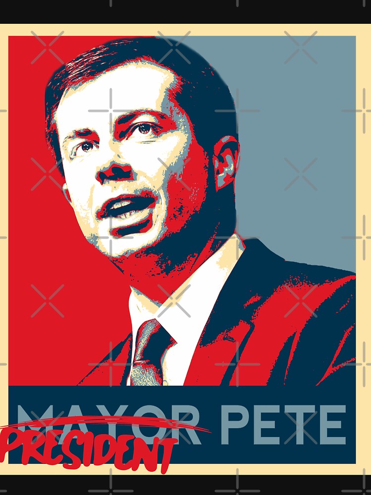 "Mayor Pete Buttigieg for President 2020" T-shirt by shaggylocks | Redbubble