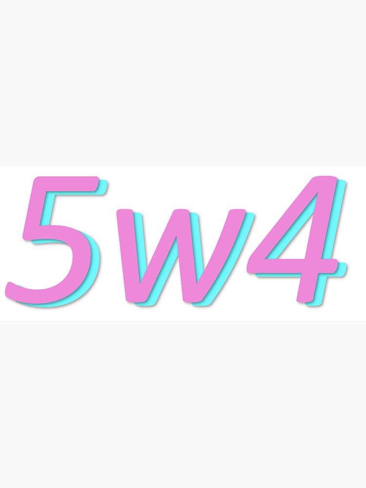 "Enneagram 5w4" Sticker for Sale by emilyrodgers | Redbubble