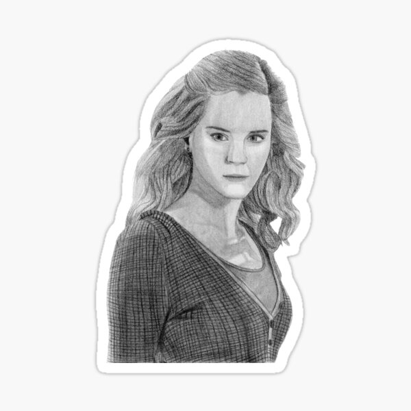 "Emma Watson" Sticker by watsonillustrations | Redbubble