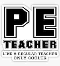 Pe Teacher Stickers | Redbubble