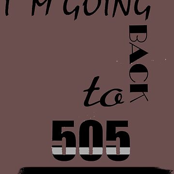 "505" Sticker by dedpol | Redbubble