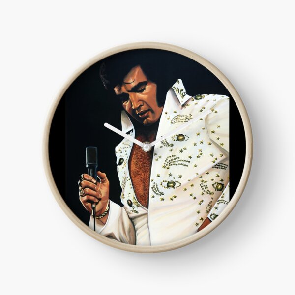Elvis Presley Clocks | Redbubble