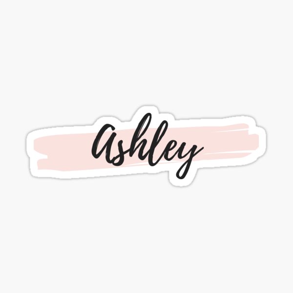 Ashley Stickers | Redbubble