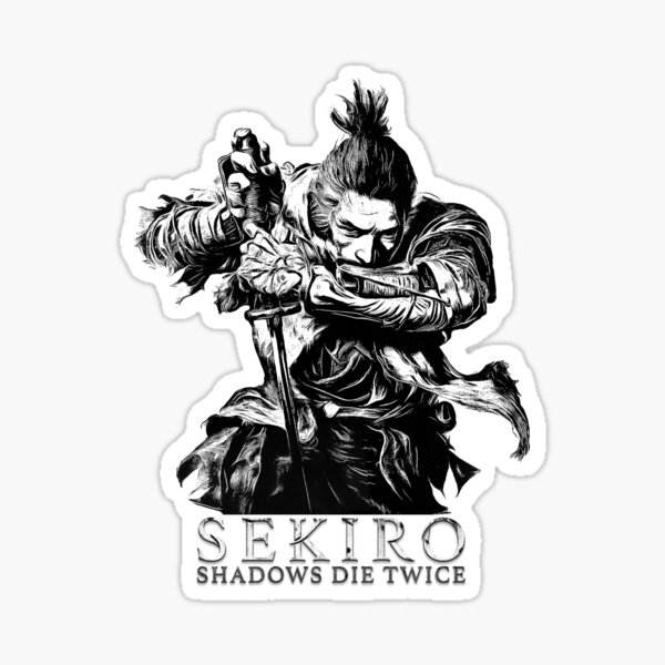 "Sekiro Shadows Die Twice" Sticker by bisaahahah | Redbubble