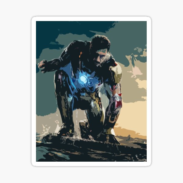 "Tony" Sticker for Sale by Dcisalowicz | Redbubble
