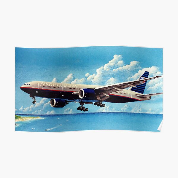 Boeing 777 Posters | Redbubble