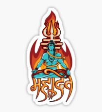 Mahadev Stickers | Redbubble