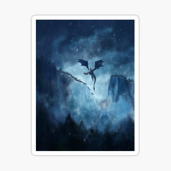 "The Night King Arrives" Sticker for Sale by soo-nathan | Redbubble