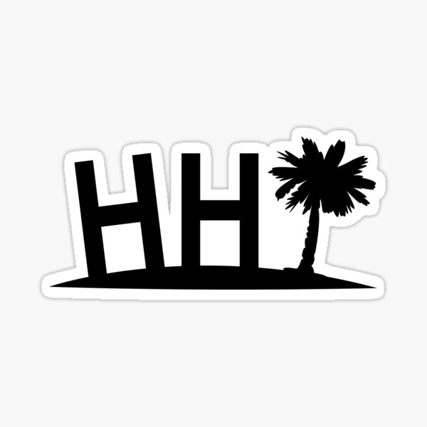 "HHI Palm Tree" Sticker for Sale by McCrackenSam | Redbubble