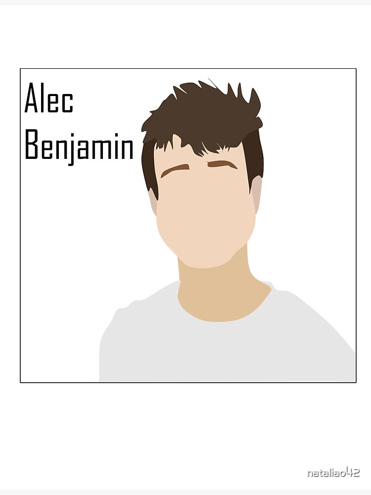 "Alec Benjamin" Poster von nataliao42 | Redbubble