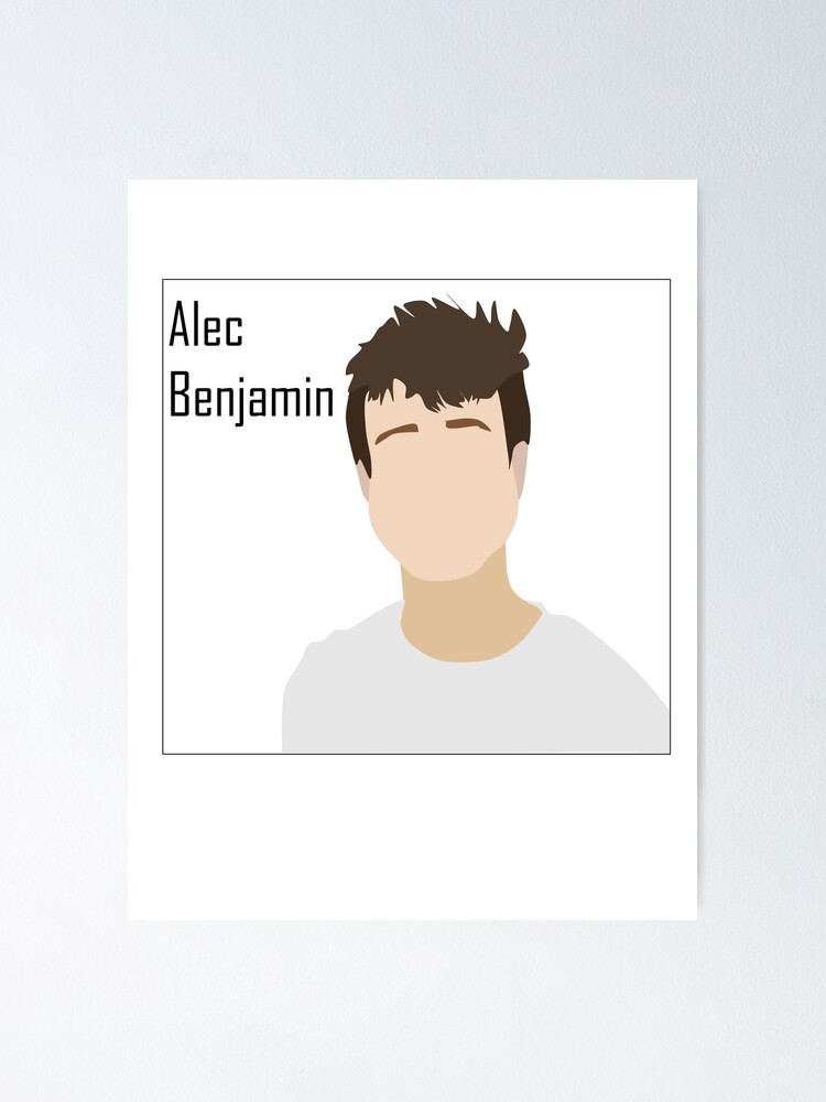 "Alec Benjamin" Poster von nataliao42 | Redbubble
