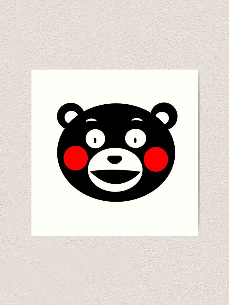 "Kumamon Japanese Kawaii Mascot Kumamoto Prefecture" Art Print for Sale ...