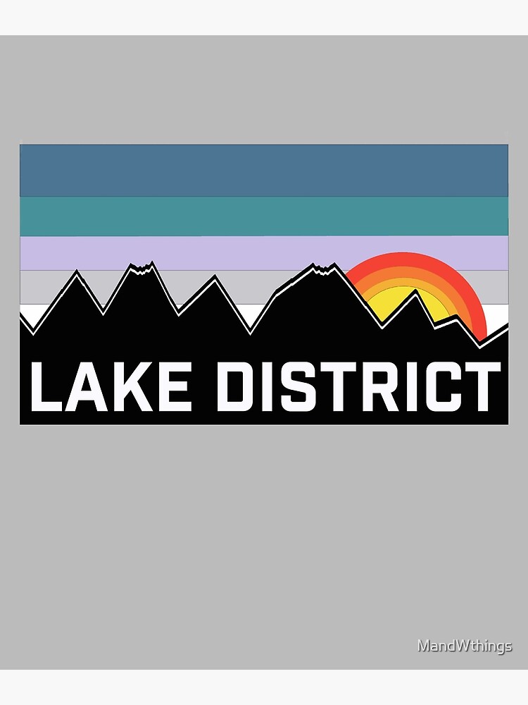 "Lake District" Poster for Sale by MandWthings | Redbubble