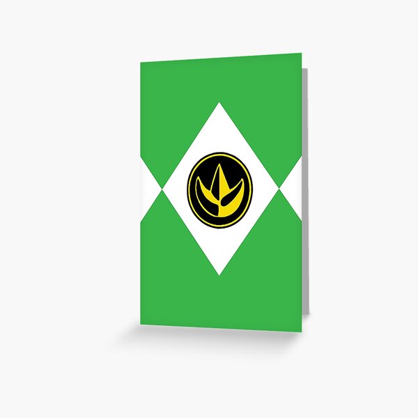 "Go Go Green Ranger" Greeting Card for Sale by tilthelastpetal | Redbubble