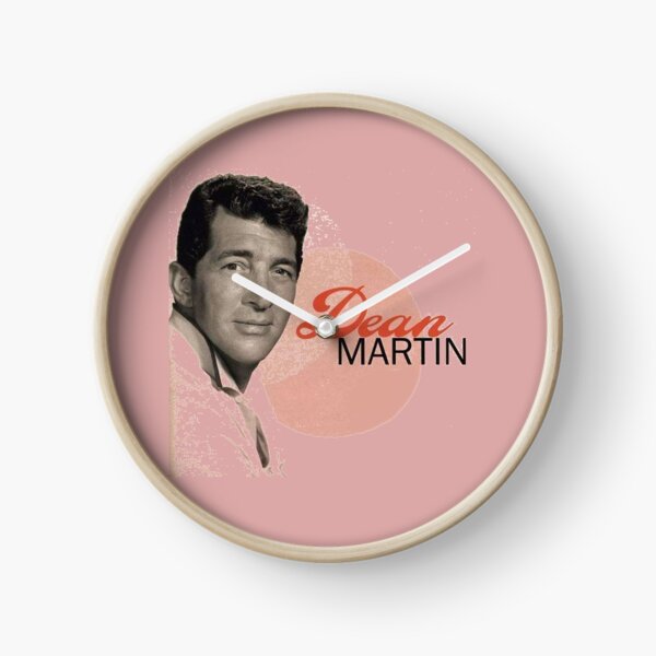 Dean Martin Clocks | Redbubble