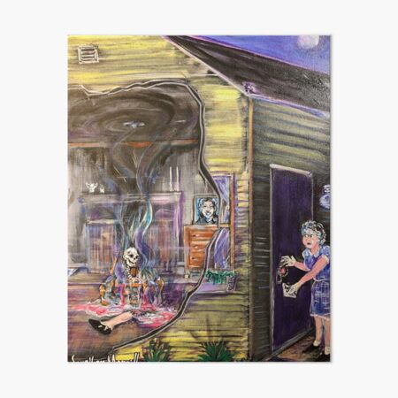 "The Strange Case of Mary Reeser" Art Board Print for Sale by ...