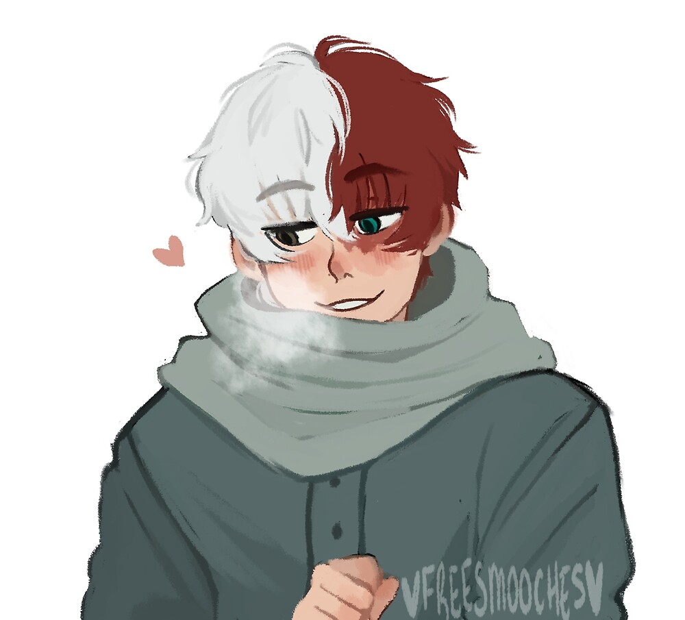 "Todoroki is Soft" by Freesmooches | Redbubble