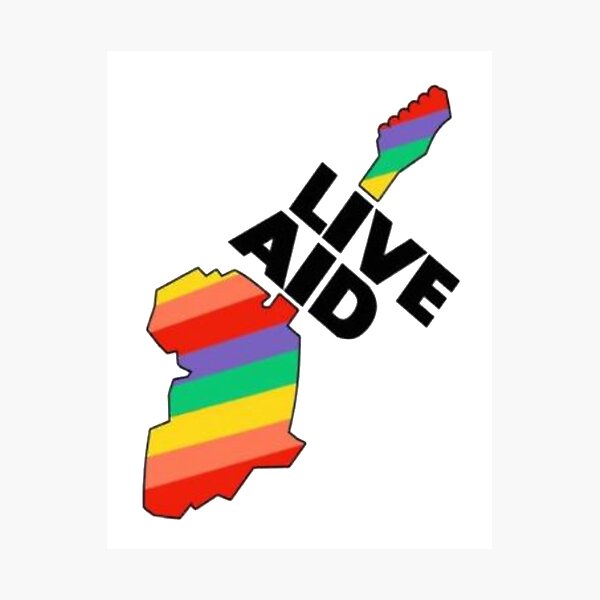 Live Aid 1985 Wall Art | Redbubble