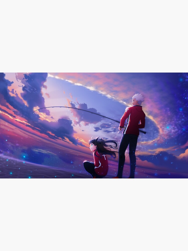 "Fate Rin and Archer" Poster by mulgokizary | Redbubble