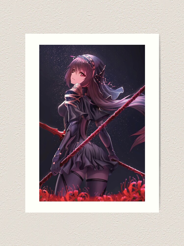"Fate Scathach" Art Print for Sale by mulgokizary | Redbubble
