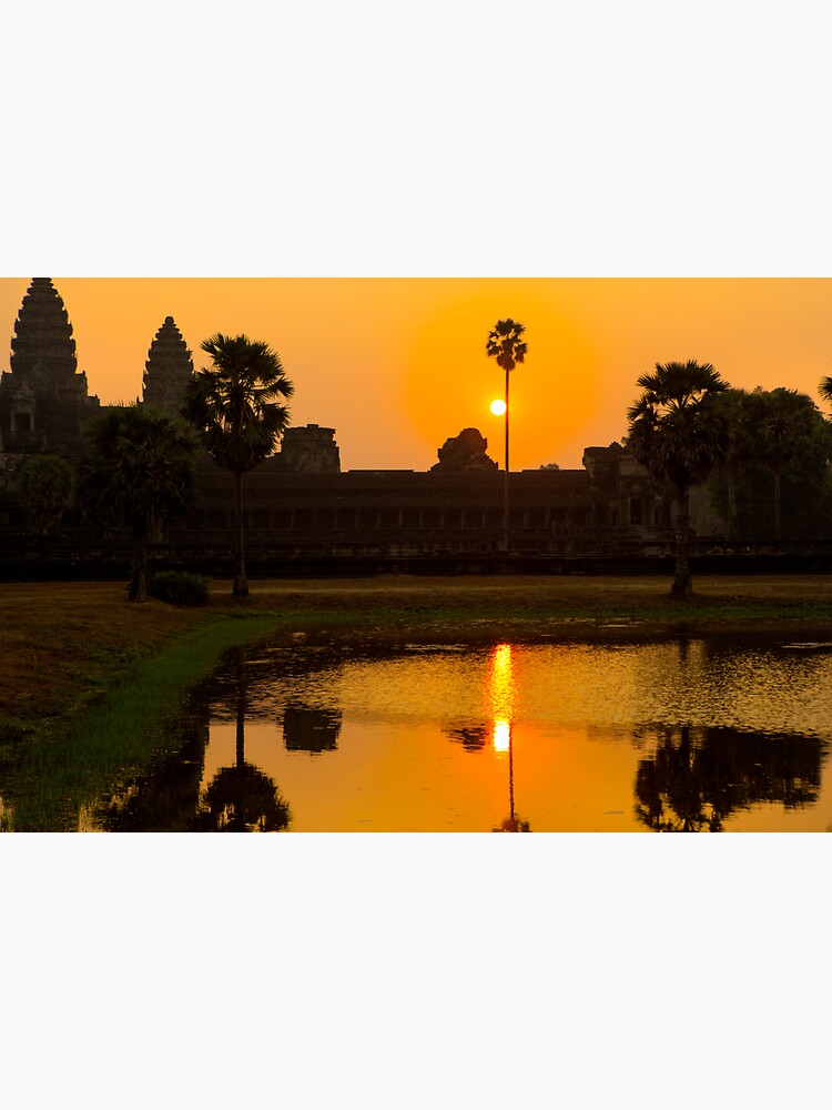 "Angkor Wat" Sticker for Sale by Femaleform | Redbubble