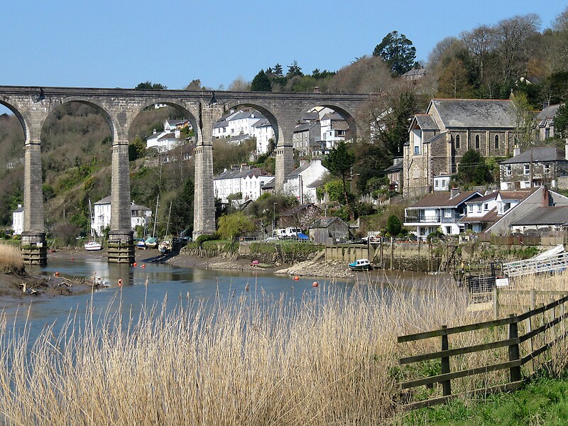 "Calstock, Cornwall" by LauraJean | Redbubble