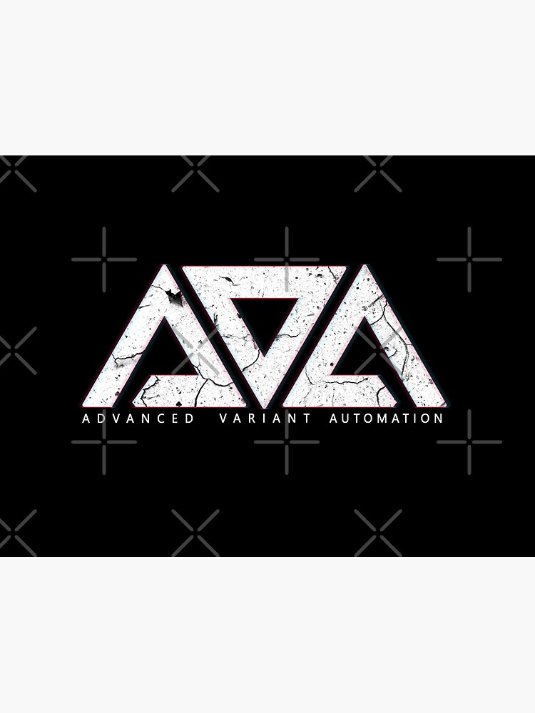 "AVA corp design" Sticker for Sale by sharpecanary | Redbubble