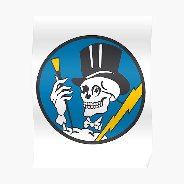 "95th Fighter Squadron Vintage Military Emblem WWII" Poster for Sale by ...