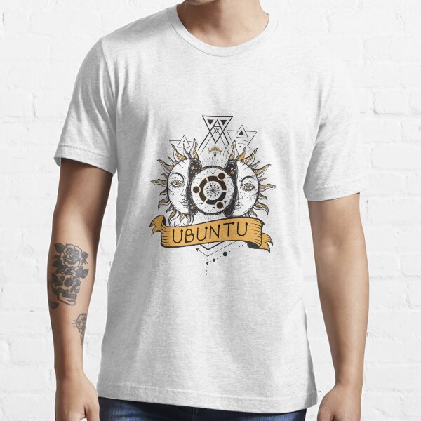 "Ubuntu Linux (colored)" T-shirt for Sale by ShoeBill99 | Redbubble ...