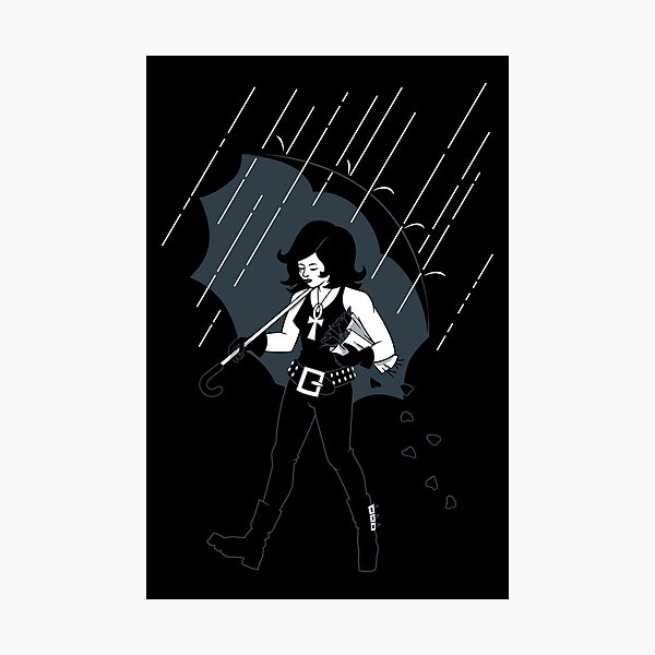 Lámina fotográfica «Muerte sin fin - Morton Salt Girl - Goth - Cómic ...