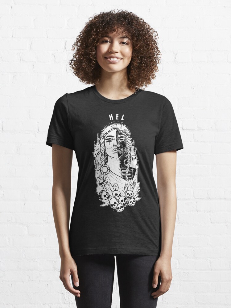 "Hel goddess of Norse Hell called Helhiem" T-shirt for Sale by ...