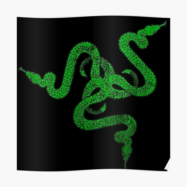 Razer Logo Wall Art | Redbubble