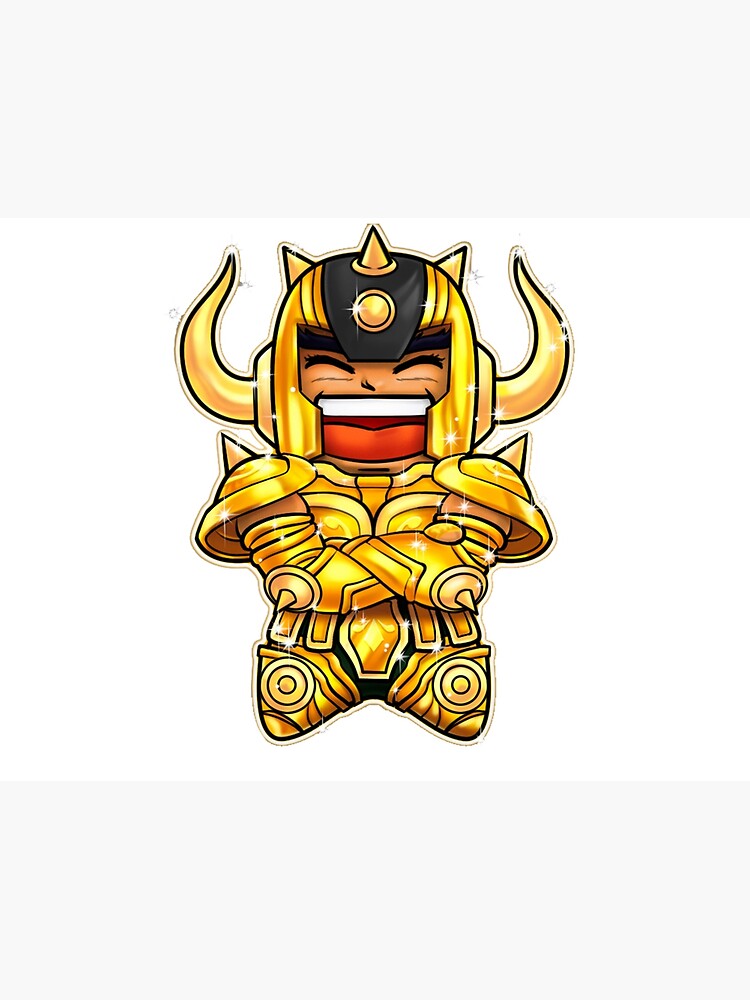 "Aldebaran taurus Chibi Saint Seiya Knights Of the Zodiac." Poster by ...