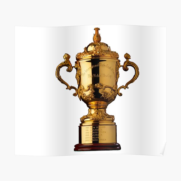 Poster « Webb Ellis Cup - Rugby », par Gilmore4 | Redbubble