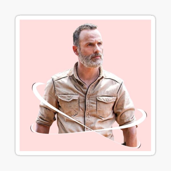 Rick Grimes Stickers | Redbubble
