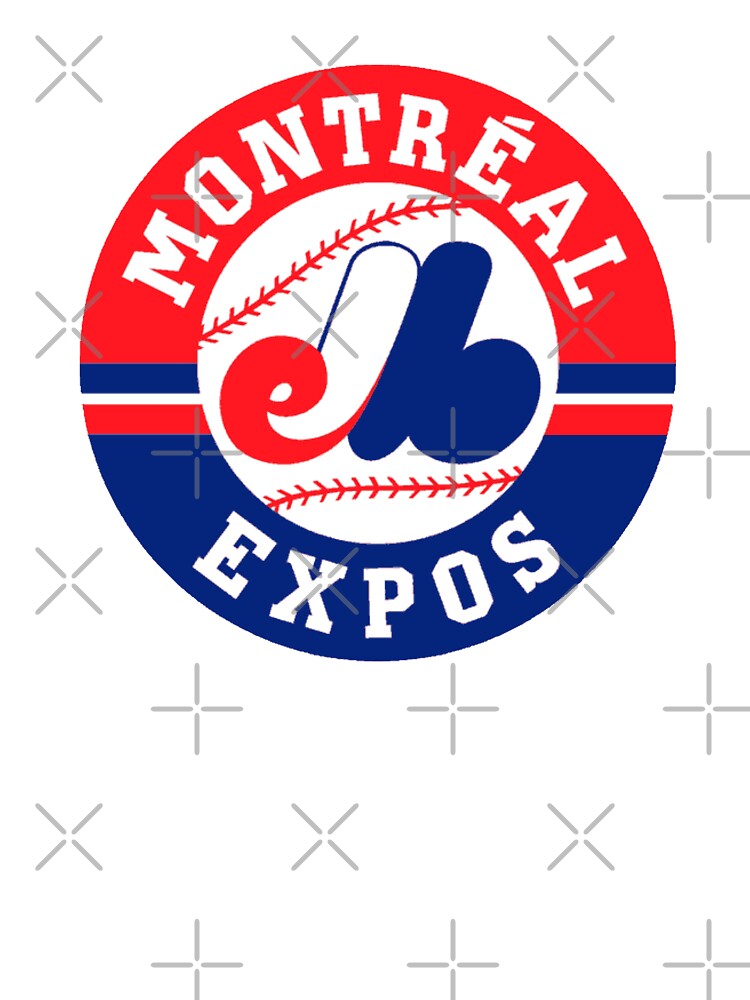 Montreal Expos Logo 1969 Montreal Expos Fleer Decal Metal Sign By Row