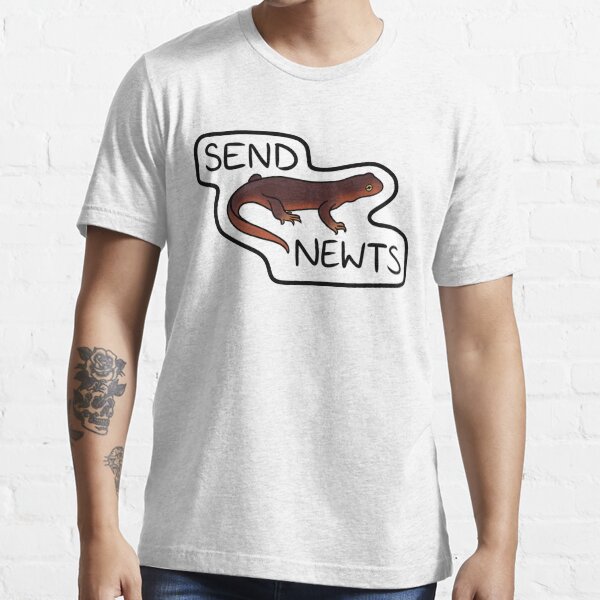 "Send Newts" T-shirt for Sale by avesmx | Redbubble | send nudes t ...