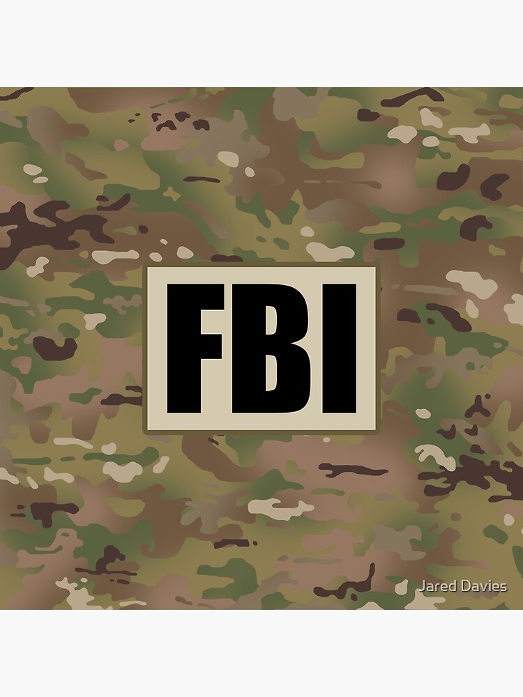 "FBI" Framed Art Print for Sale by MilitaryCandA | Redbubble